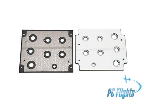 AH PILOT INTERIOR EXTERIOR LIGHTING PANEL Apache Home Cockpit Panels