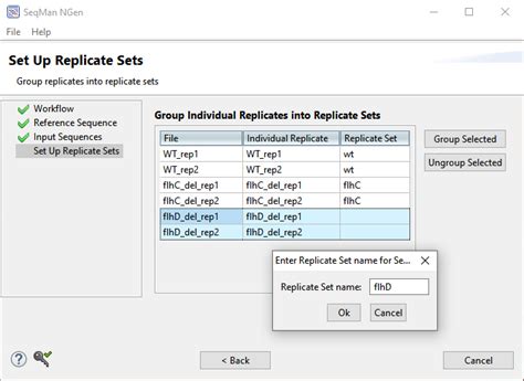 part a setting up the rna seq reference guided assembly in seqman ngen user guide to seqman