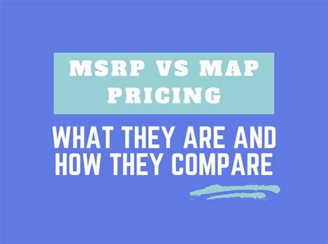 Msrp Vs Map Pricing What They Are And How They Compare Flxpoint