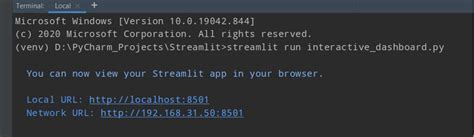Create Interactive Dashboard In Python Using Streamlit Geeksforgeeks
