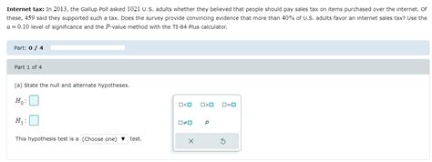 solved b compute the value of the test statistic c