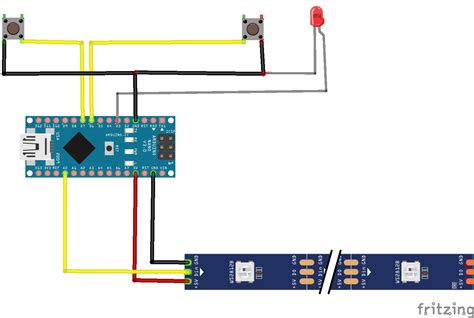 Arduino LED Race Game Using WS2812B LEDs Strip
