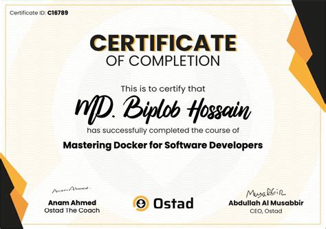 Docker Devops Learningjourney Continuousimprovement Ostad Certification Biplob Hossain