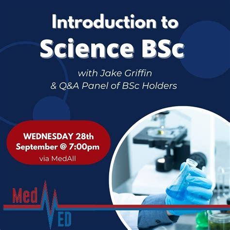 Introduction To Science Bsc Talk Event Listing Medall