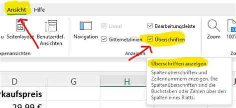 🙈 Excel Spalten Zeilen And Tabellenblätter Ausblenden