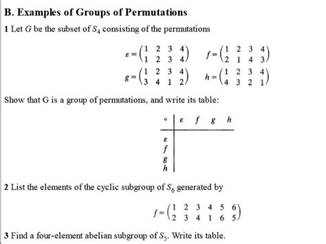 Solved Group Theory Abstract Algebra Would You Please