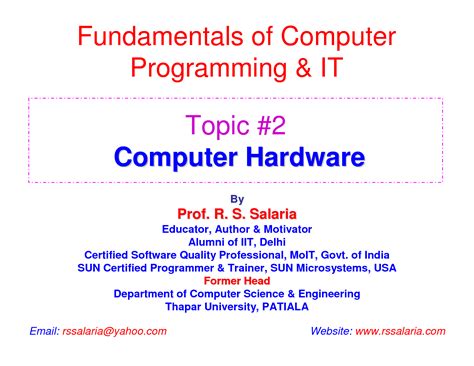SOLUTION Topic Computer Hardware Studypool