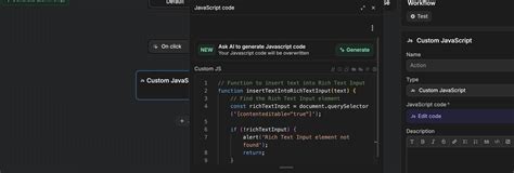 rich text editor insert text ask us anything weweb community