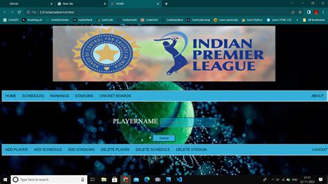Github Srujan3185cricket Database Management Cricket Database Management System