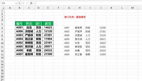 Excel中SORT函数的使用方法及实例介绍 趣帮office教程网