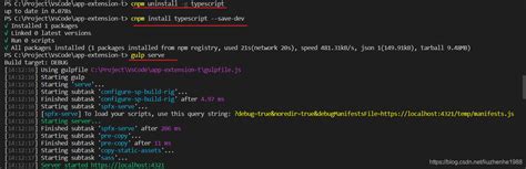【sharepoint】通过spfx与react开发扩展部件时候，在gulp Serve时候，报错indexdts3013