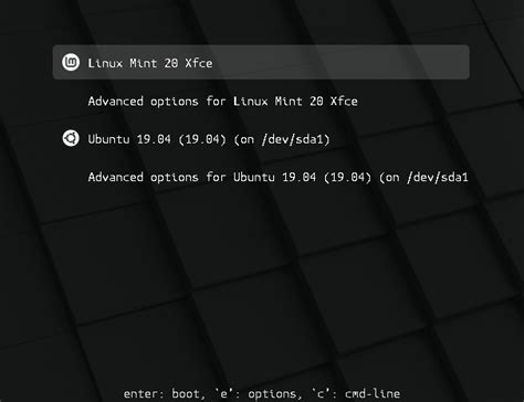 Grub Boot Menu Knowledgebase