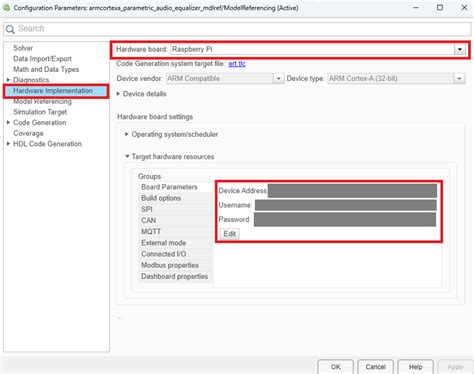 Deploy Parametric Audio Equalizer On Arm Cortex A Processors Matlab And Simulink