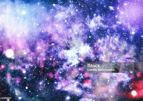 Star Dust And Pixie Dust Glitter Space Backdrop Space Stars And Planet Conceptual Image Stock