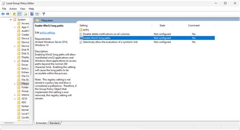 Enable Ntfs Long Paths Through Gpo In Windows Server Sysadmins Of The