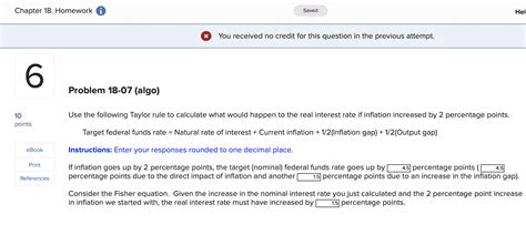 Solved Chapter 18 Homework I Saved Hel X You Received No Chegg Com