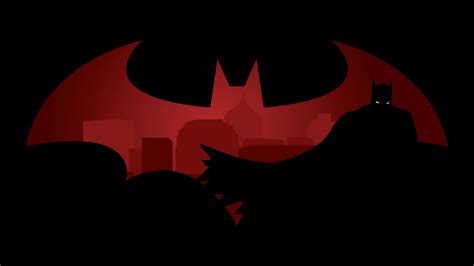 Batman Logo Black And Red