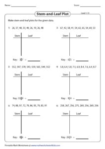 Blank Stem And Leaf Plot Template 10 TEMPLATES EXAMPLE TEMPLATES EXAMPLE