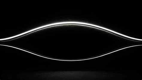 Abstract Light Streak With An Scurve Shape On A Black Background Premium Ai Generated Image