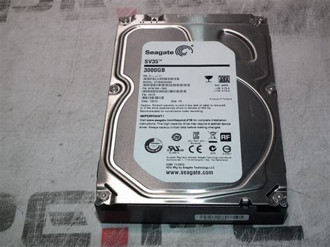 SEAGATE 3000GB 3TB 3,5 7,2K ST3000VX000 RIPE.pl Poleasingowe Serwery ...
