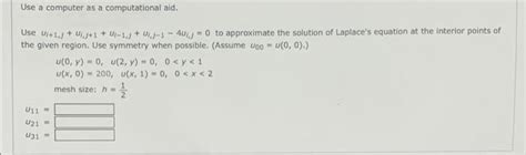 solved use a computer as a computational aid use