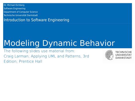 PDF Modeling Dynamic Behavior Stg Tud Github Iostg Tud Github Io Diagrams Sequence