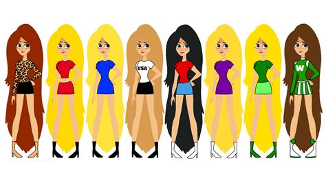 Sitcom Girls From The 1990s By Gabediva04 On Deviantart