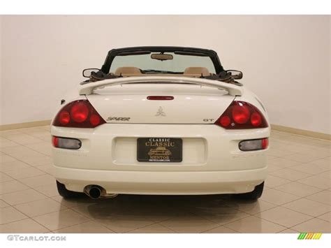2002 Dover White Pearl Mitsubishi Eclipse Spyder Gt 42518093 Photo 6
