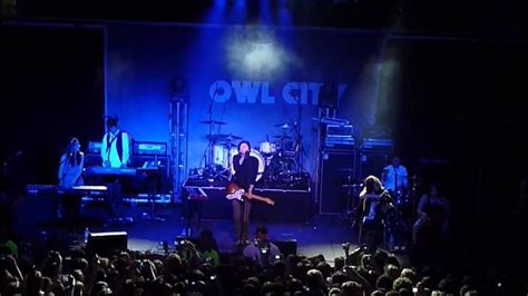 Owl City Fireflies Live Unsw Sydney Youtube