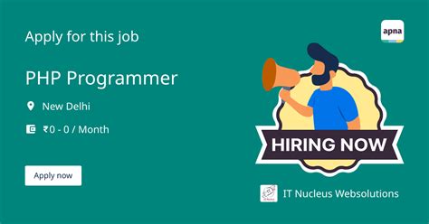Php Programmer In It Nucleus Websolutions