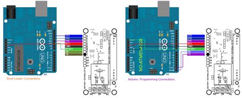 boot loader and prgraming connections electronics