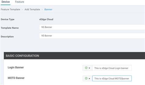 Cisco Sd Wan Configuring And Attaching Templates To Wan Edge Devices