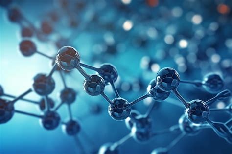 Premium Photo 3d Illustration Molecule Structure Scientific Medical
