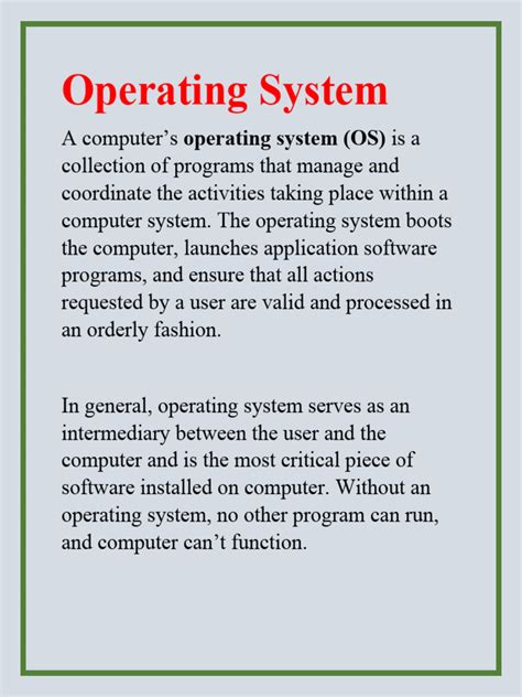 operating system pdf
