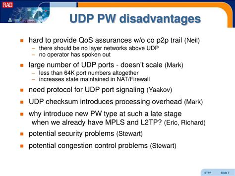 Ppt Udp Issues Powerpoint Presentation Free Download Id 6569594