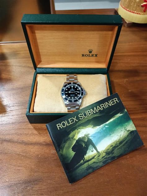 Rolex Submariner Box And Book Luxury Watches On Carousell
