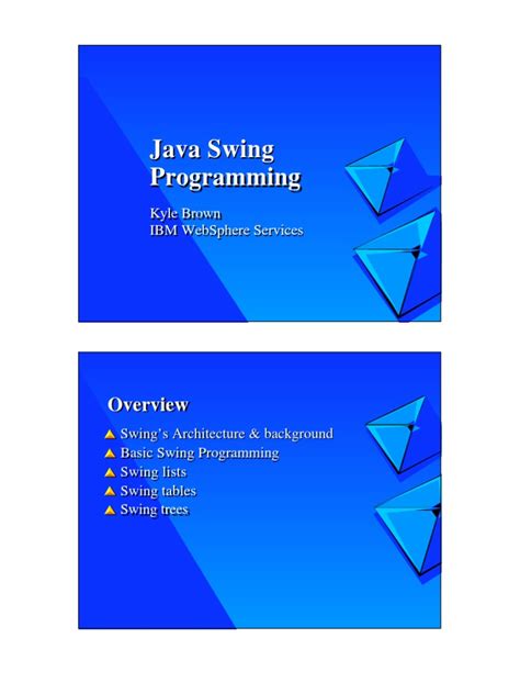 swing programming pdf array data structure information technology