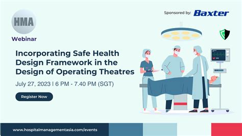 Incorporating Safe Health Design Framework In The Design Of Operating Theatres Hma