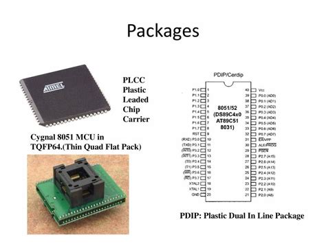Introduction To 8051 Powerpoint Slides Learnpick India