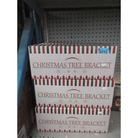 6 Christmas Tree Brackets