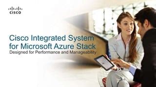 Cisco Integrated System For Microsoft Azure Stack PPT