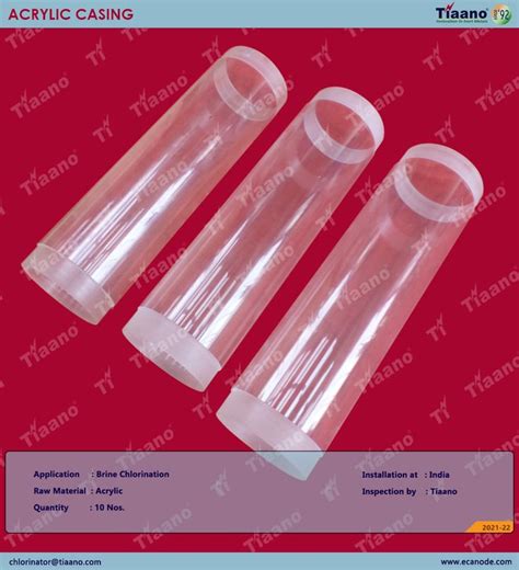 ACRYLIC CASING Acrylic Case Chemical Changes