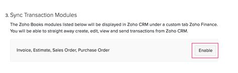 Zoho Books Zoho Crm Integration Help Zoho Books