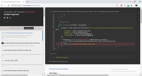 php activecollab self hosted account api authentication invalid