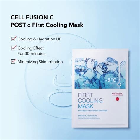 Cell Fusion C First Cooling Mask Facecorner