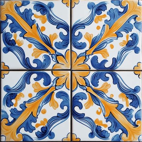 Blue Orange Ceramic Tile Images Free Download On Freepik