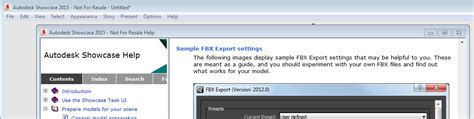 Fbx Import Hangs On Showcase 2015 Autodesk Community