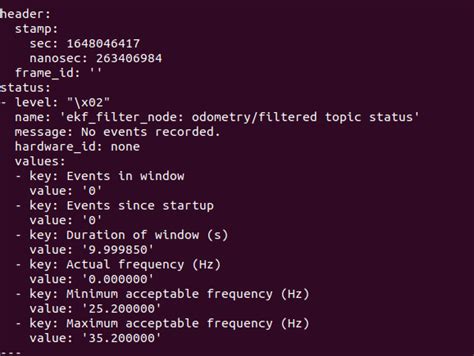 Echo Odometry Filtered No Data Issue Cra Ros Pkg Robot Localization GitHub
