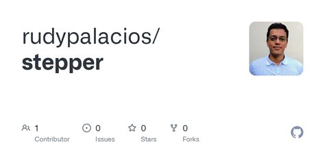 Github Rudypalaciosstepper