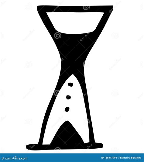 White Hourglass Loading Clock Pointer Hand And Arrow Mouse Cursors Cartoon Vector